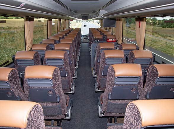 Standard Coach Hire | Comfort, Quality & Safety | Procters Coaches